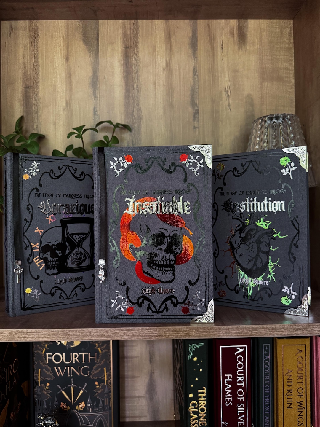 The Edge of Darkness Trilogy by Leigh Rivers Rebinds, Limited Edition ...