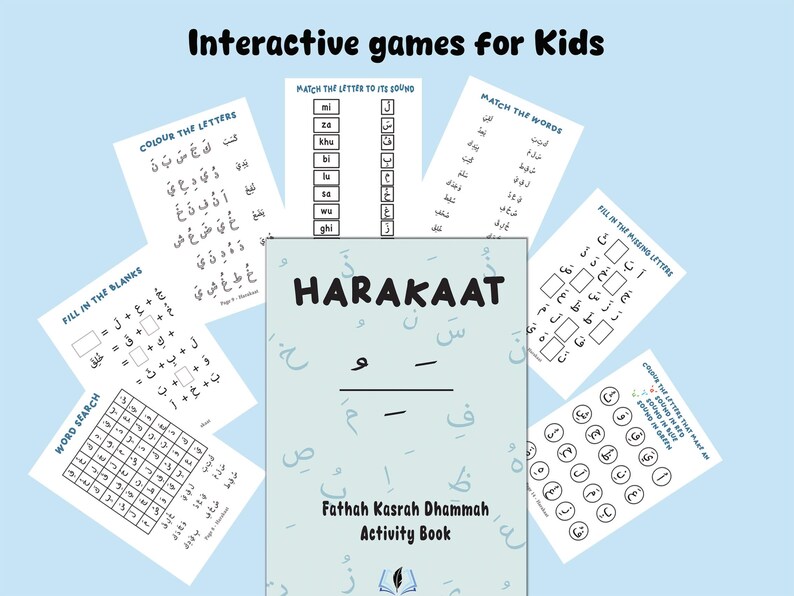 Tajweed Workbook | Harakaat Activities | Educational Resources ...