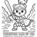 Ephesians 6 Coloring Pages - Print at Home. 10 Cute Animals Dressed in ...