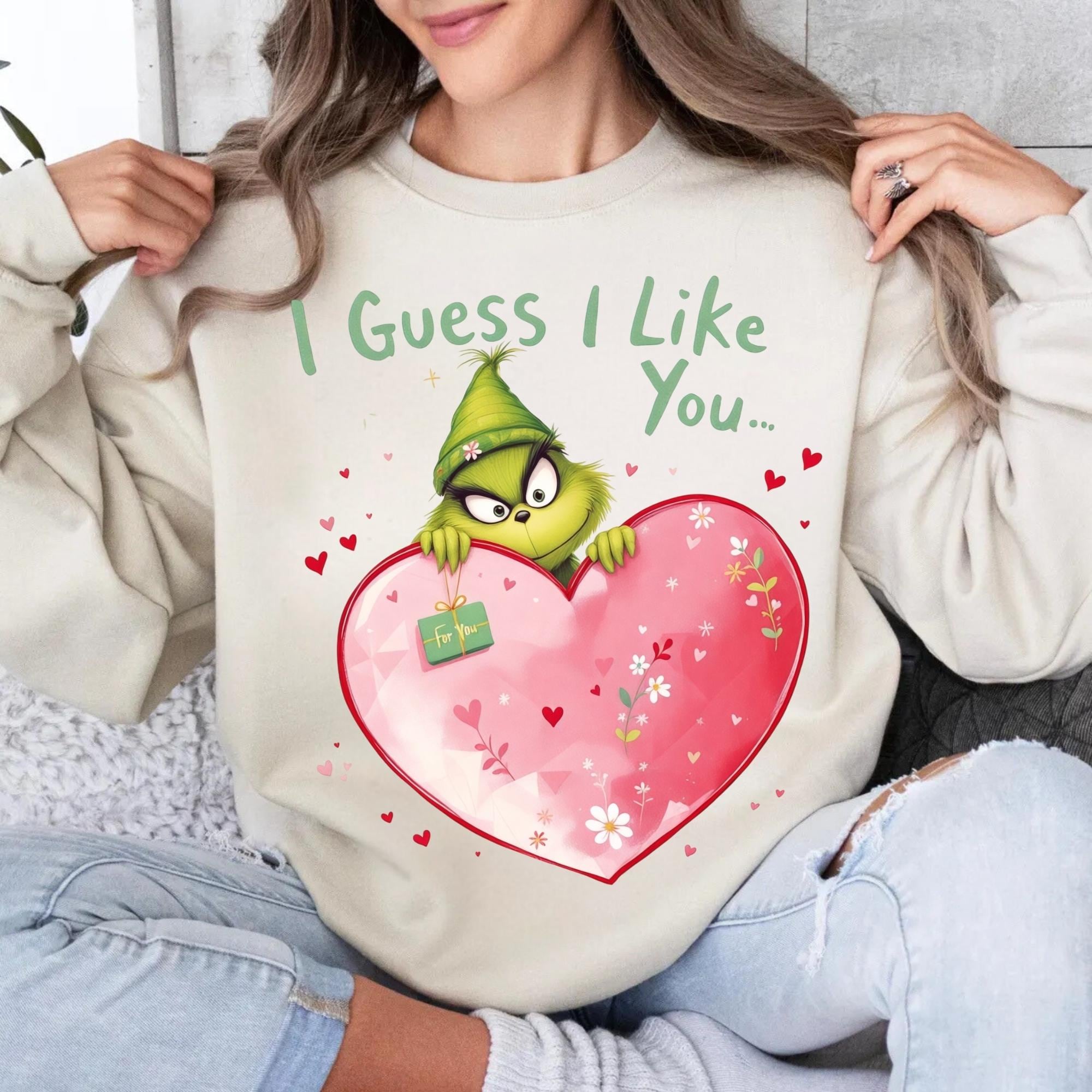 Grinch Valentine PNG, Love Shirt Design, Cute Valentine Shirt, Grinch ...
