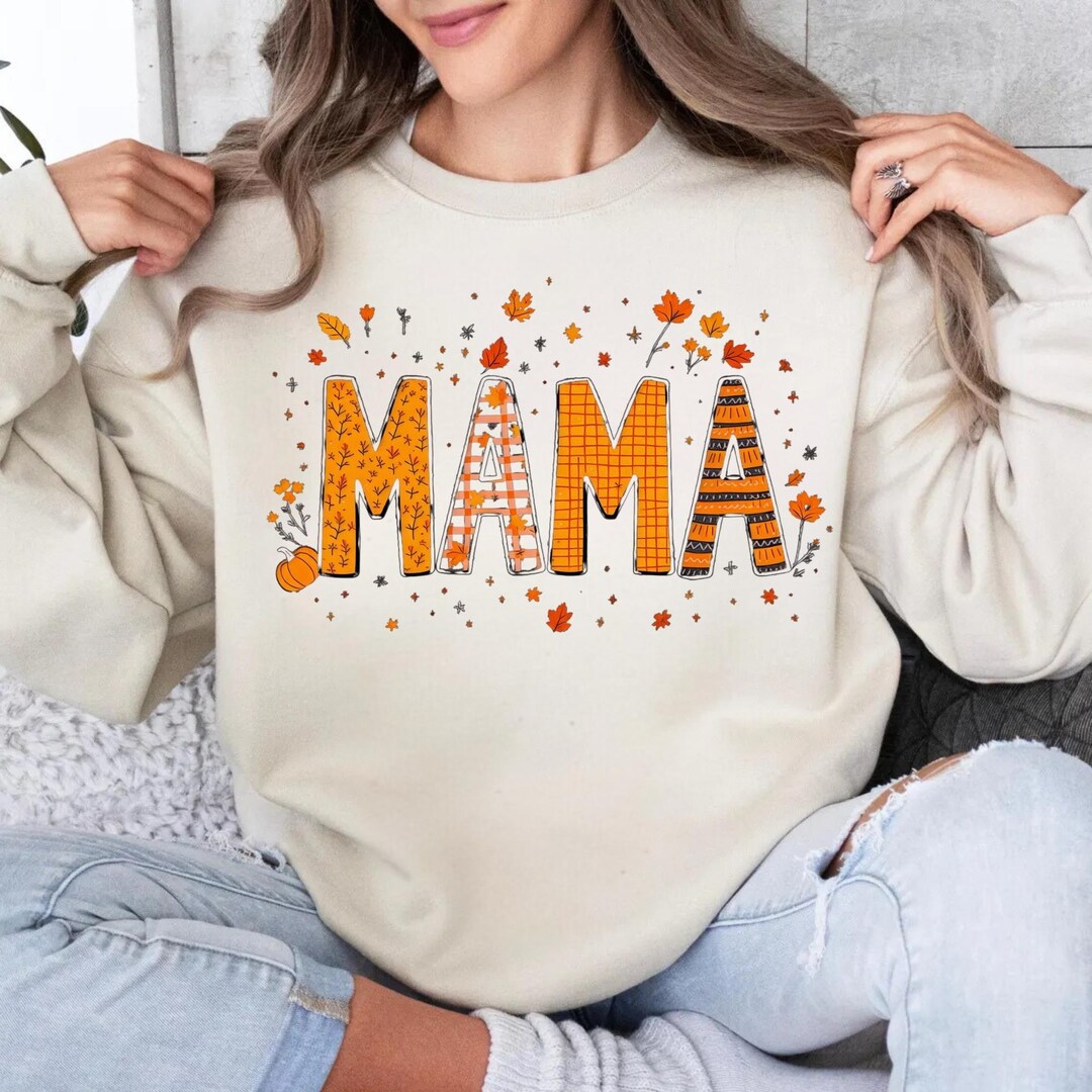 Mama Design PNG, Shirt Png, Fall Mama Design, Autumn Mama PNG, Harvest ...