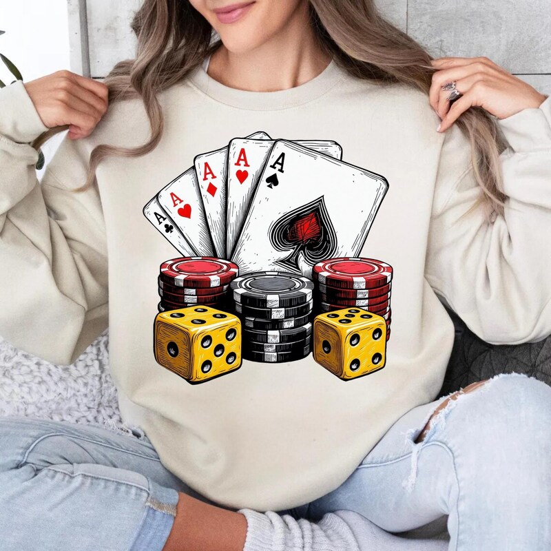Poker Hands Wall Art - Etsy