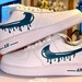 Custom Airforce 1 Drip Custom, Custom Nike Shoes, Hand-painted Gift ...