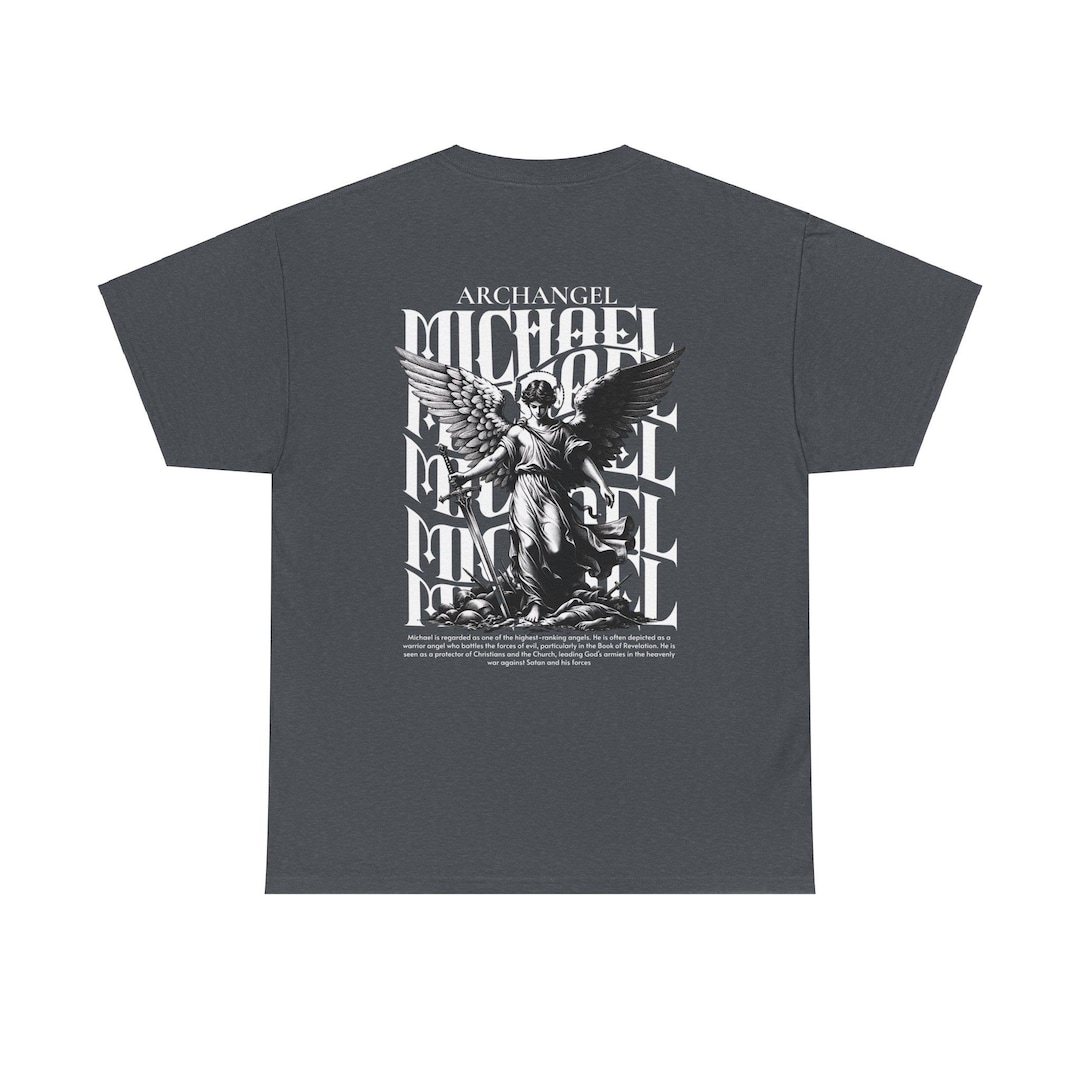 Archangel Michael, Christian Apparel, Unisex Fit, Faith Based Shirt ...