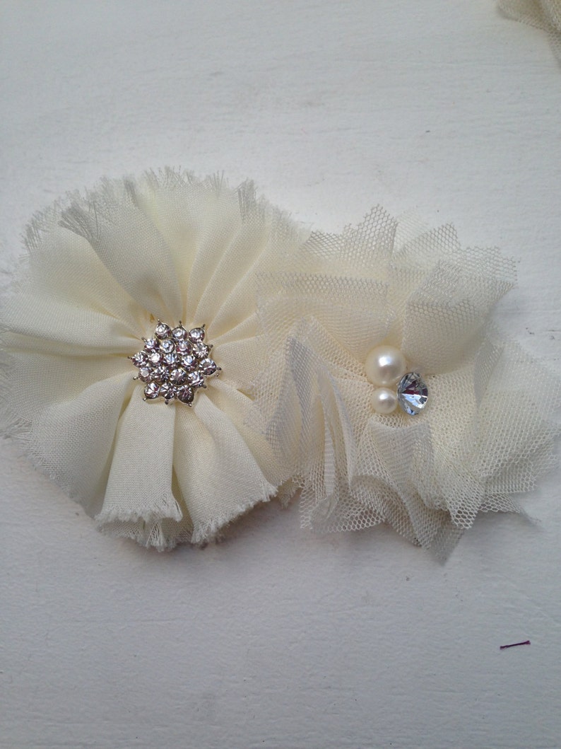 Ivory Hair Clip Cream Flower Clip Bridal Hair Clip Vintage | Etsy