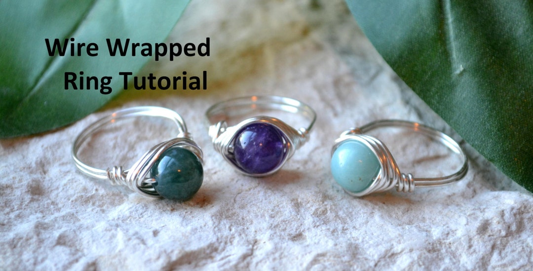 Wire Wrapped Ring Tutorial - Etsy