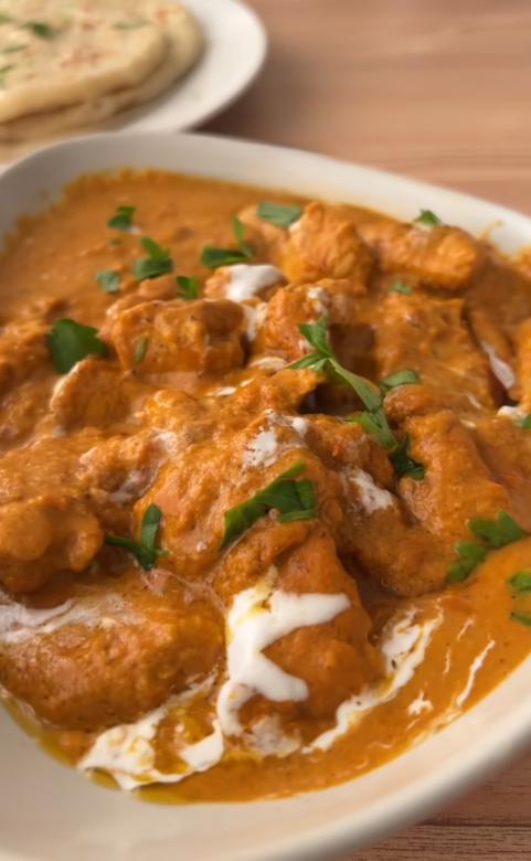 Butter Chicken With Homemade Naan Recipe PDF Download + Video - Etsy