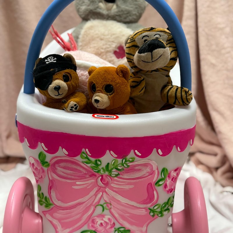 Baby Doll Stroller Pink - Etsy