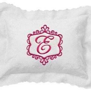 Posh Swirls Monogram - 2 Sizes Machine Embroidery Elegant Design - Etsy