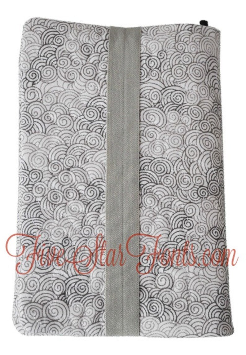 In the Hoop 3x5 Spiral Notebook Cover Macihne Embroidery ITH | Etsy