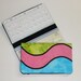 In the Hoop Pieced Wave Checkbook Cover-no Sew Machine Embroidery - Etsy