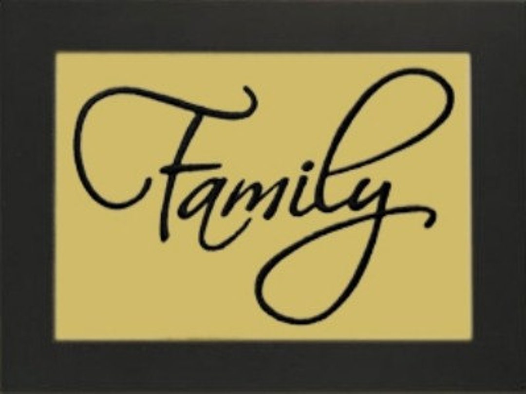 FAMILY - Life Sentiments Embroidery Designs - Etsy