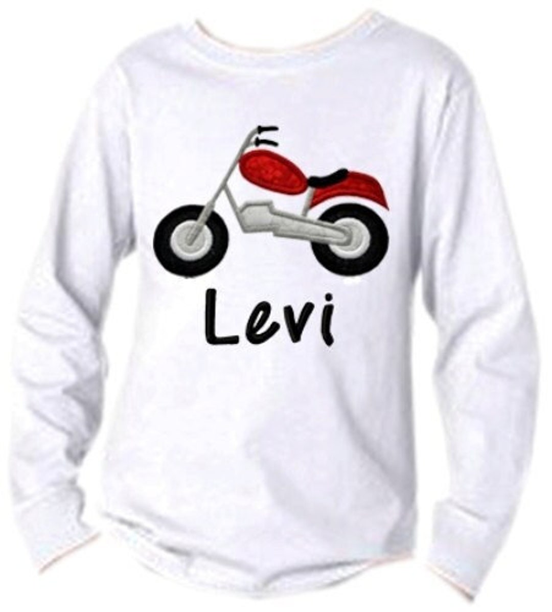 Motorcycle Applique - Etsy