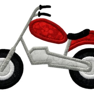 Motorcycle Applique - Etsy