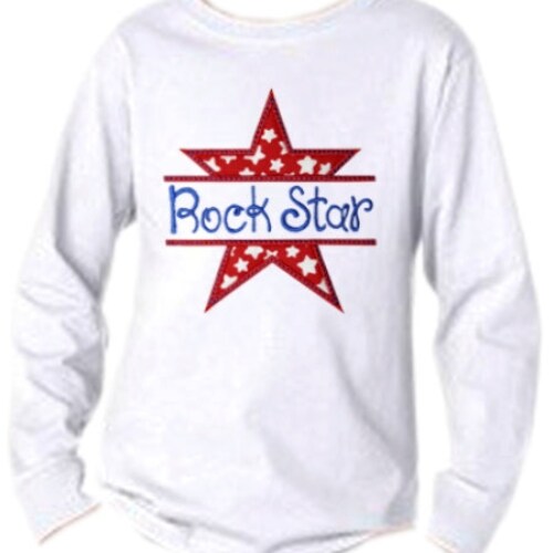 Split Star Applique Machine Embroidery Design 5 Sizes - Etsy