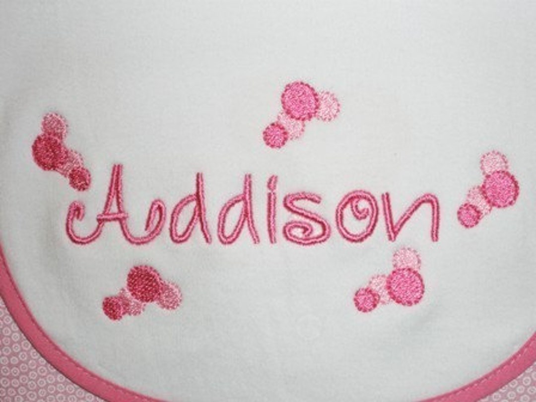 Trendy Sweet Embroidery Font Machine Embroidery - Etsy