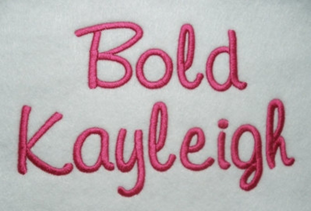 Bold Kayleigh Font - 5 Sizes - Etsy