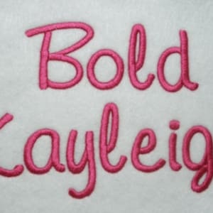 Bold Kayleigh Font - 5 Sizes - Etsy