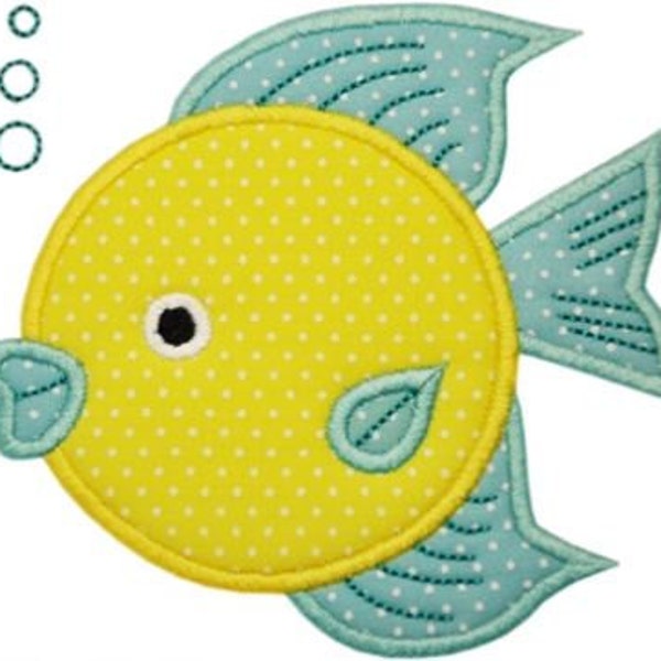 Applique Fish - Etsy