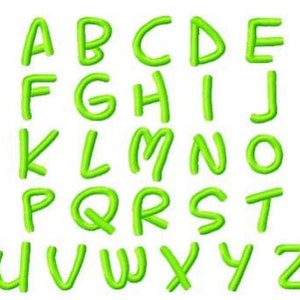 Third Grade Font 4 Sizes - Etsy