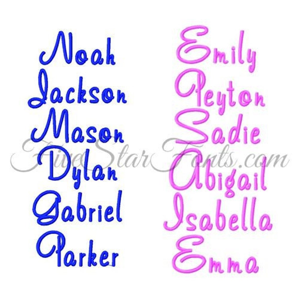 Sweet Cheeks Embroidery Font 6 Sizes | Etsy