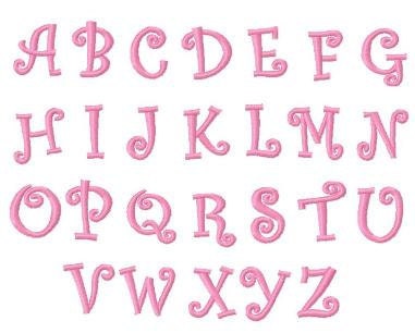 ITH Monogram Zipper Pulls in the Hoop - Etsy