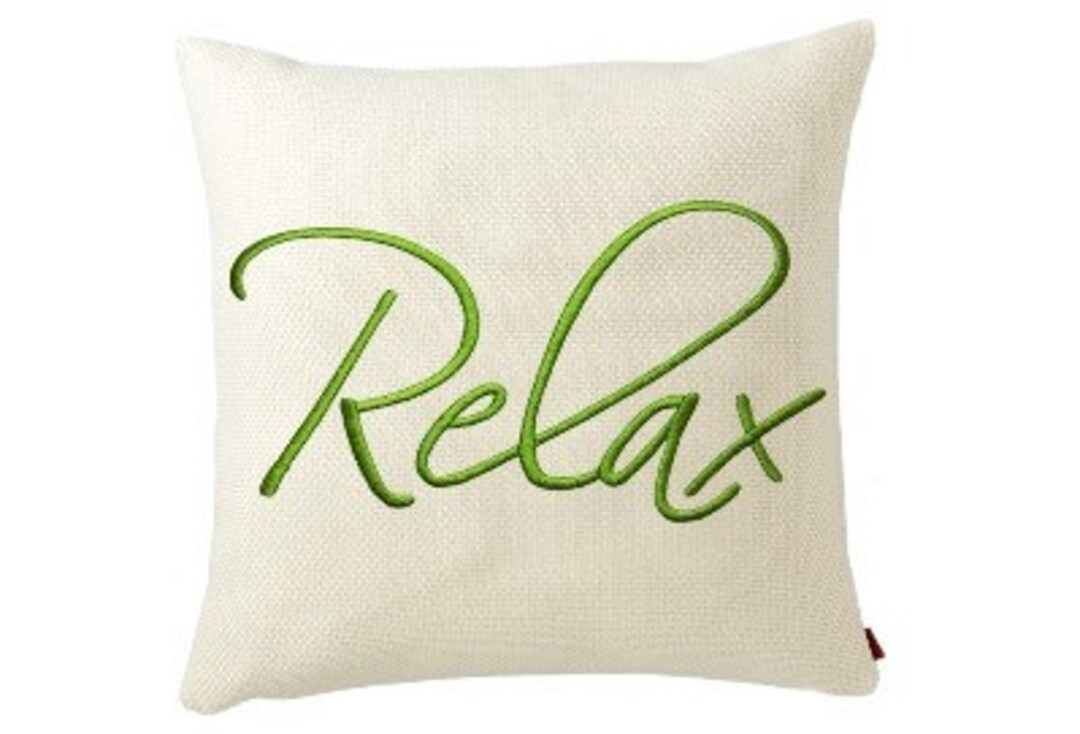 RELAX - Life Sentiments Embroidery Designs - Etsy