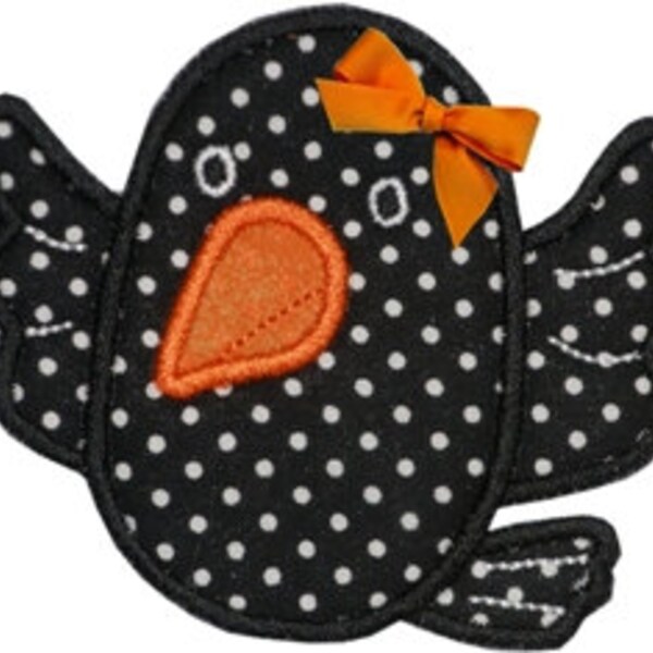 Crow Applique - Etsy