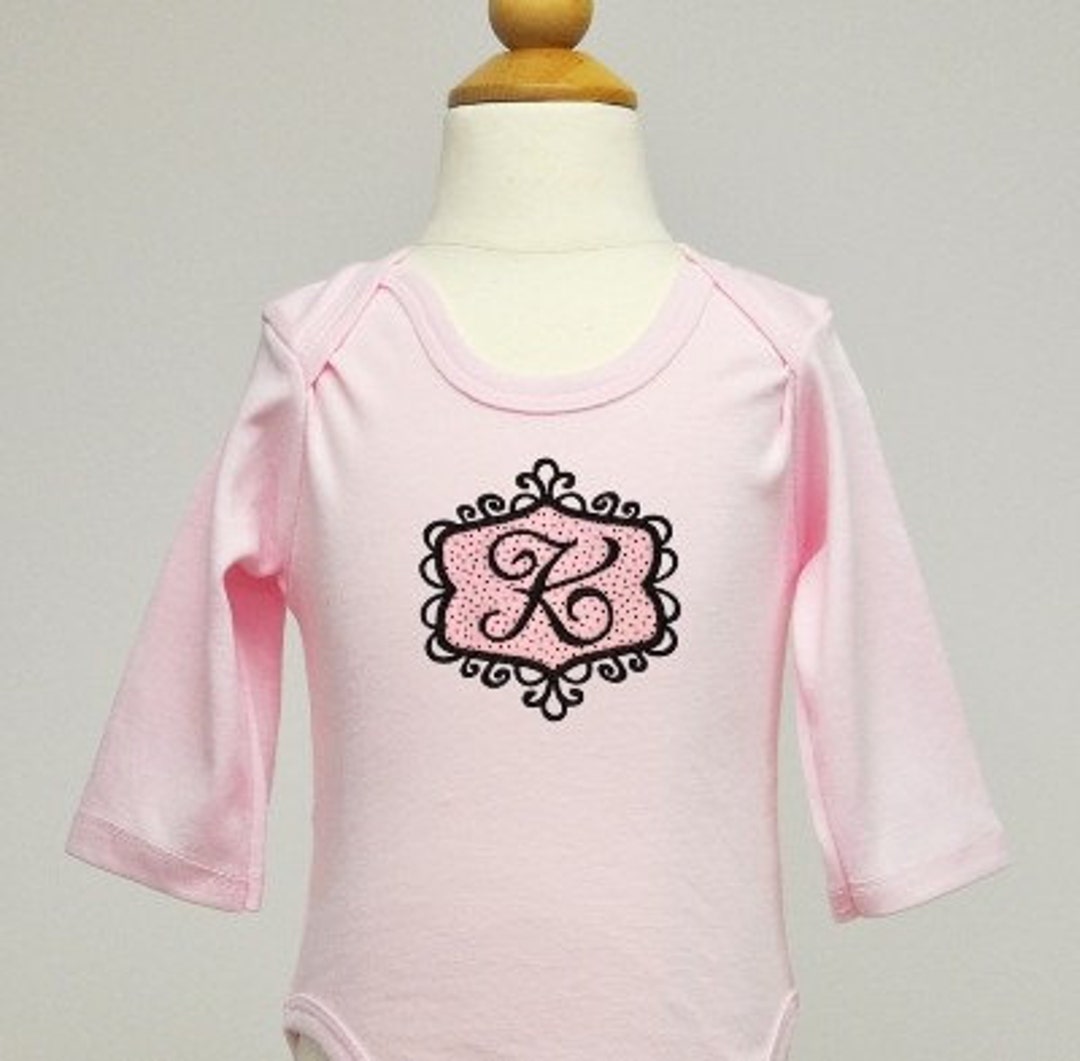 Posh Swirls Monogram - 2 Sizes Machine Embroidery Elegant Design - Etsy