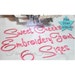 Sweet Cheeks Embroidery Font - 6 Sizes - Etsy