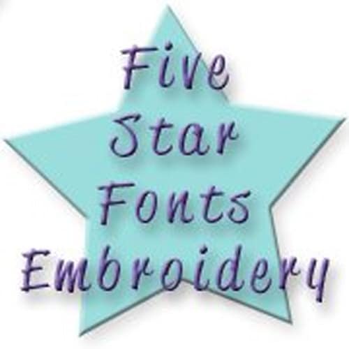 FiveStarFonts - Etsy