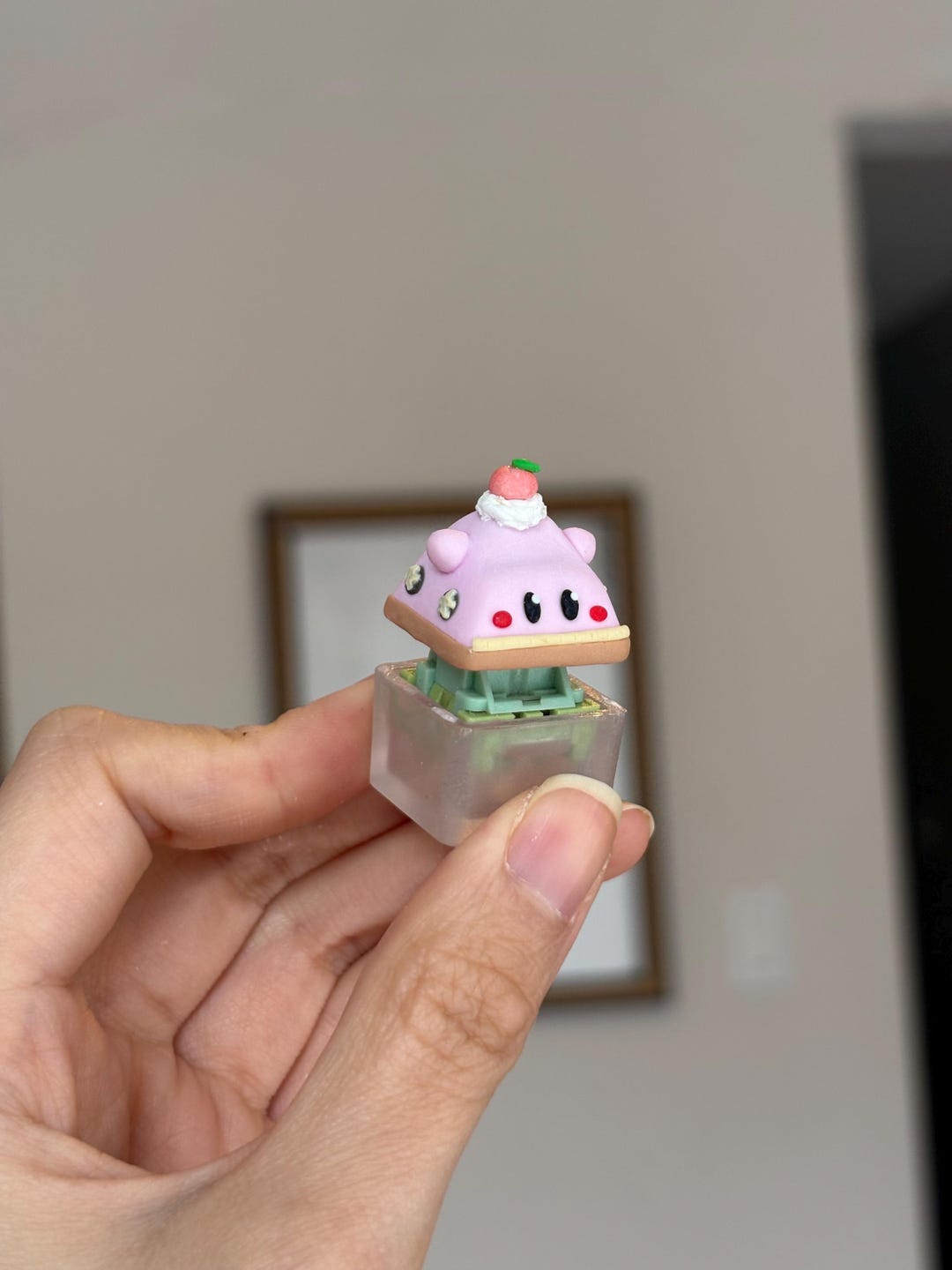 Cute Kirby Car Keycap - Etsy