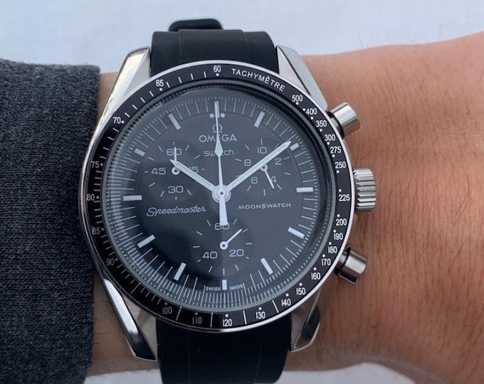 Omega X Swatch Moonswatch Collectors Display Case. Watch Box. Mission ...