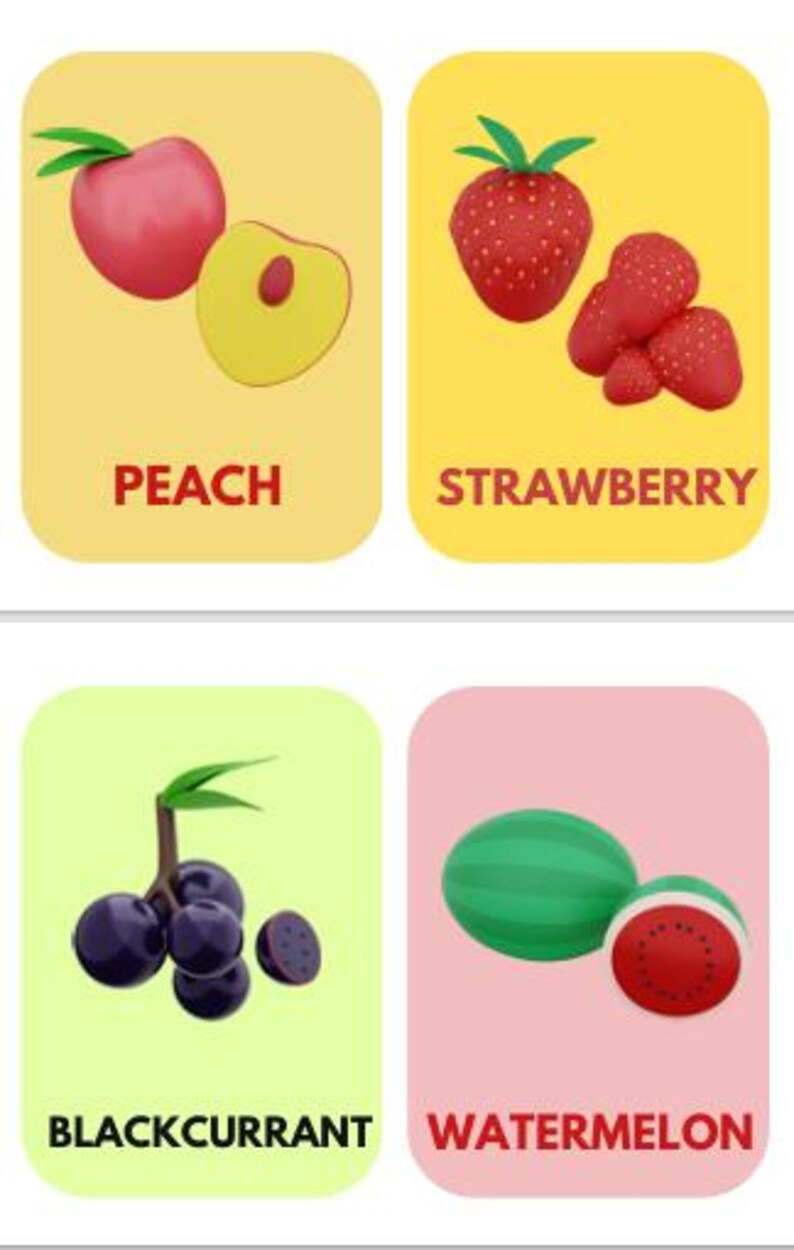 200+ Flashcards | Montessori Cards | Preschool | Educational Printable ...