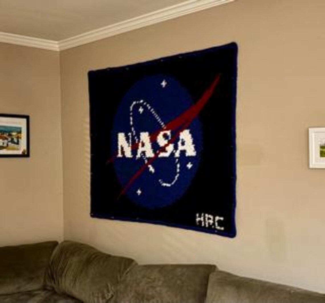 NASA Blanket Crochet C2C PATTERN - Etsy