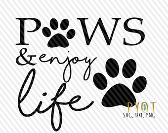 Enjoy Life Svg - Etsy