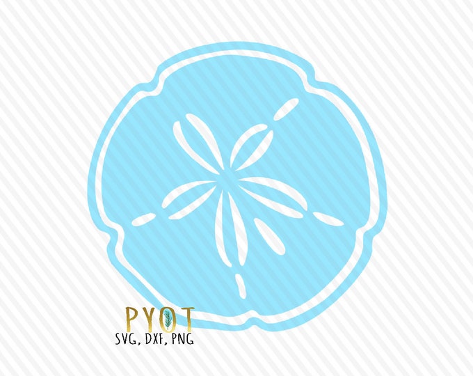 Sand Dollar SVG, DXF, PNG - Etsy
