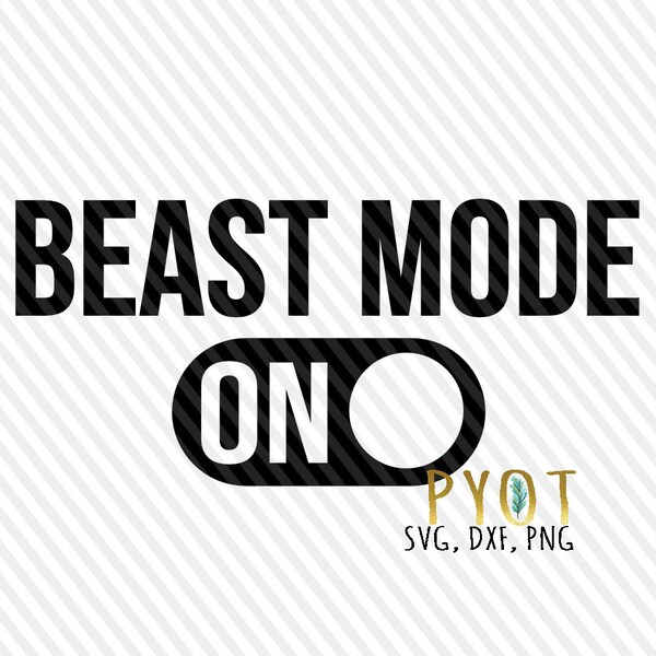 Beast Mode Svg - Etsy