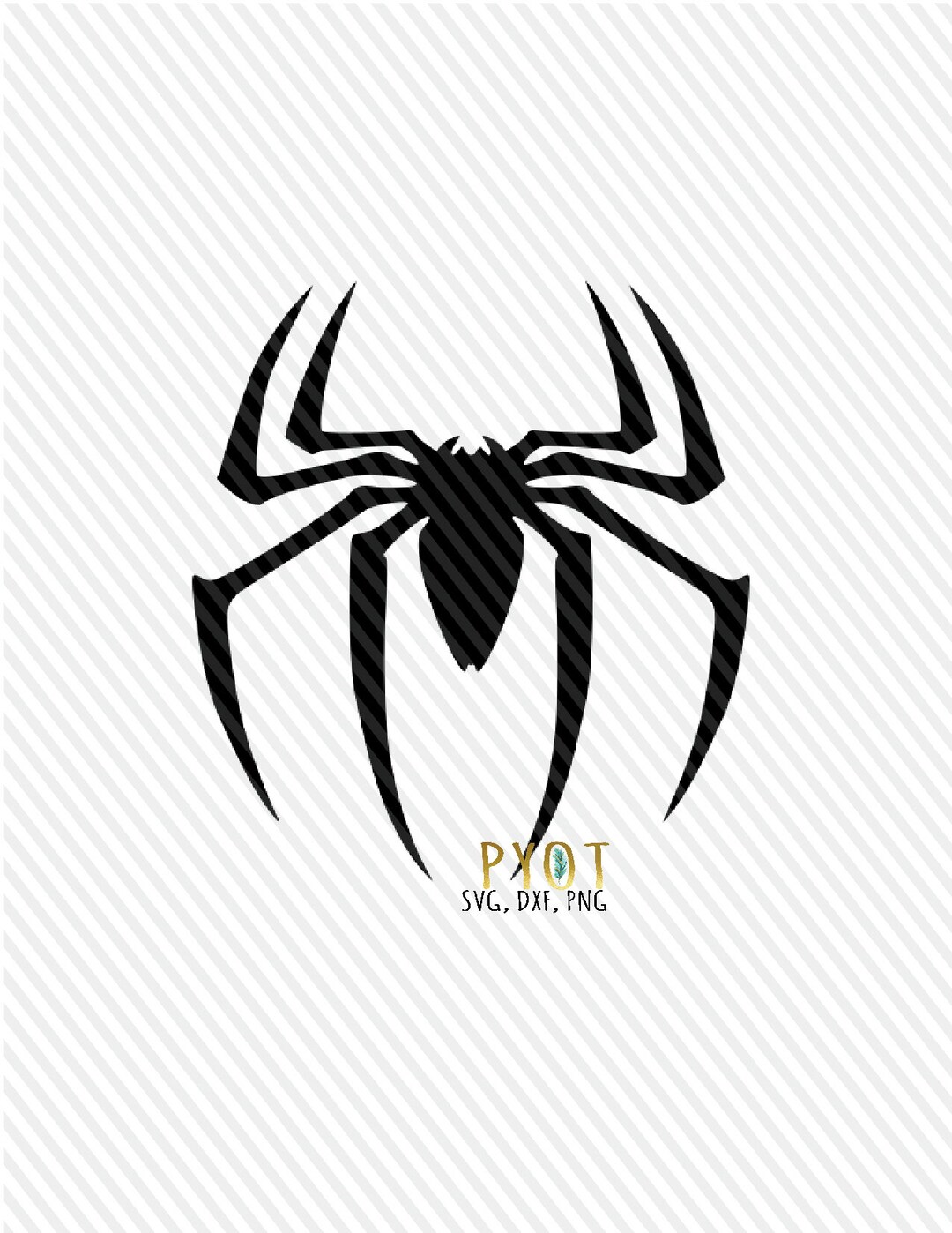 Spider SVG, DXF, PNG - Etsy