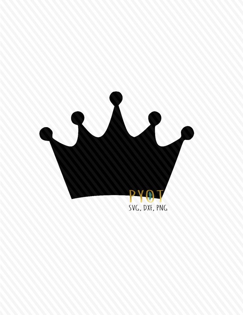 Crown SVG DXF PNG - Etsy Australia