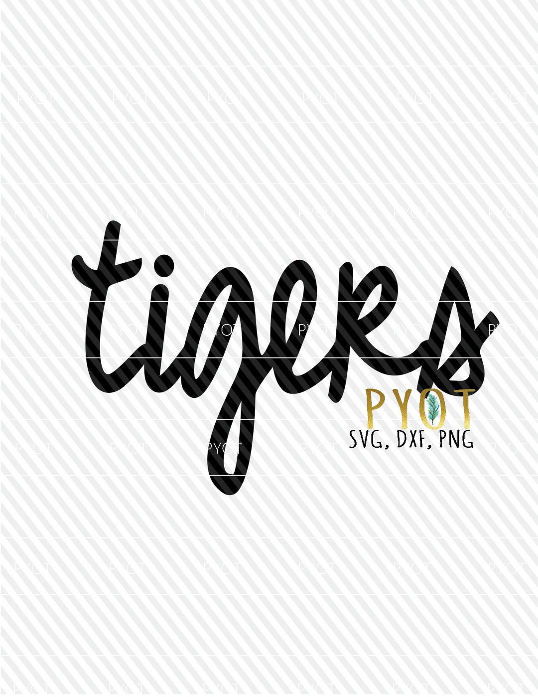Tigers SVG, DXF, PNG - Etsy