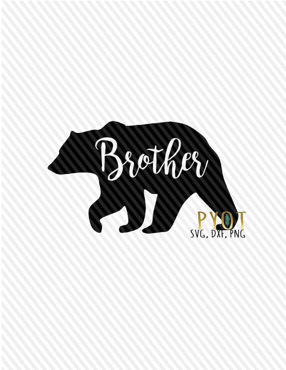 Brother Bear SVG DXF PNG | Etsy