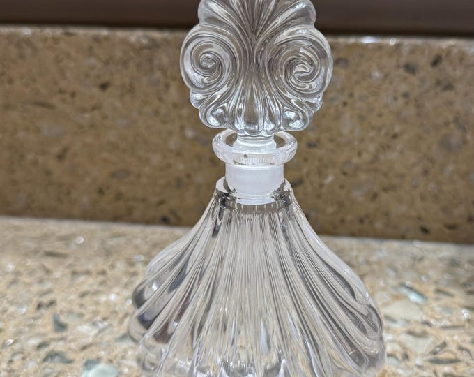 Vintage German Crystal Perfume Bottle - Etsy