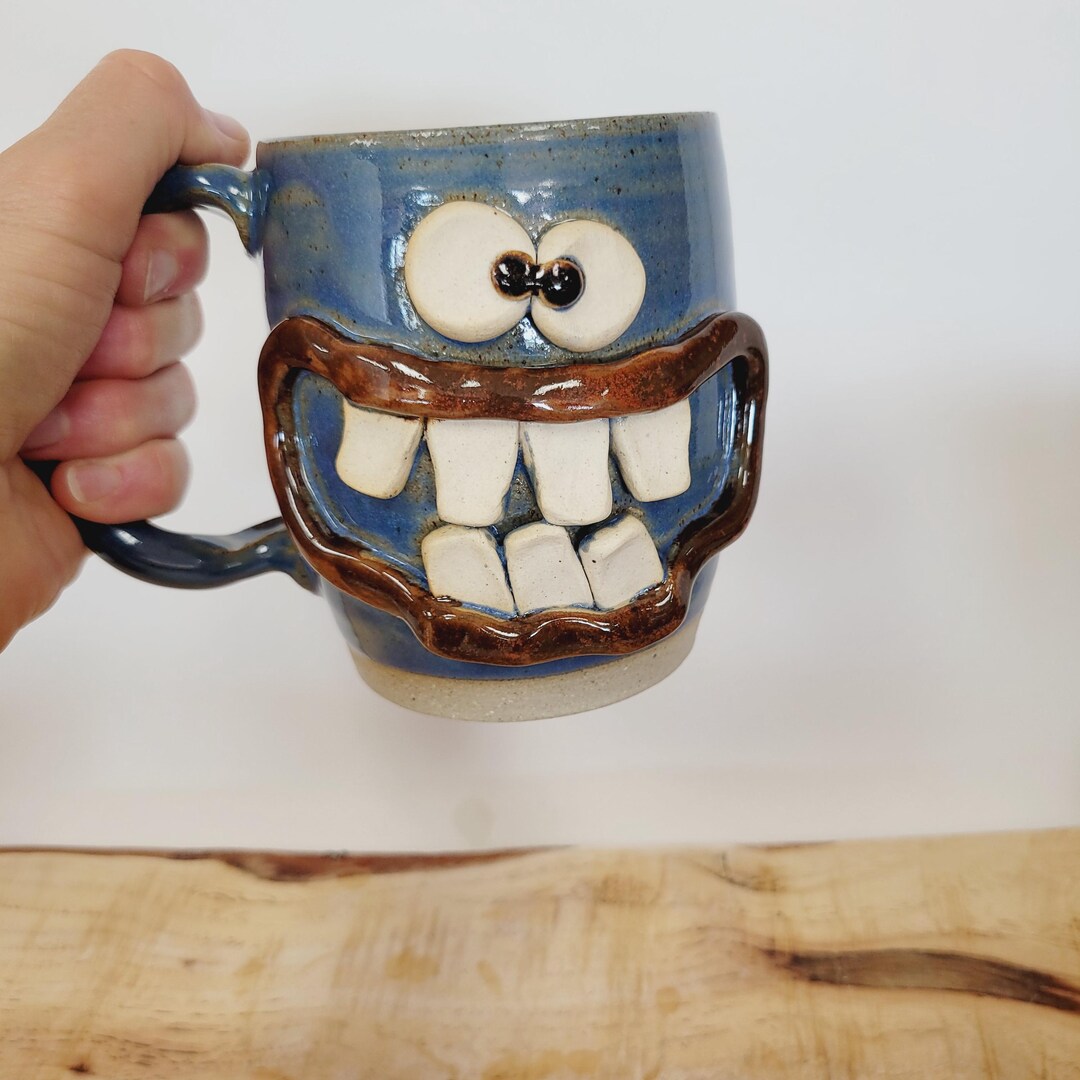 FIREMAN Coffee Cup JOE Face Mug Fire Fighters Cups Mugs. Nelson Studio ...