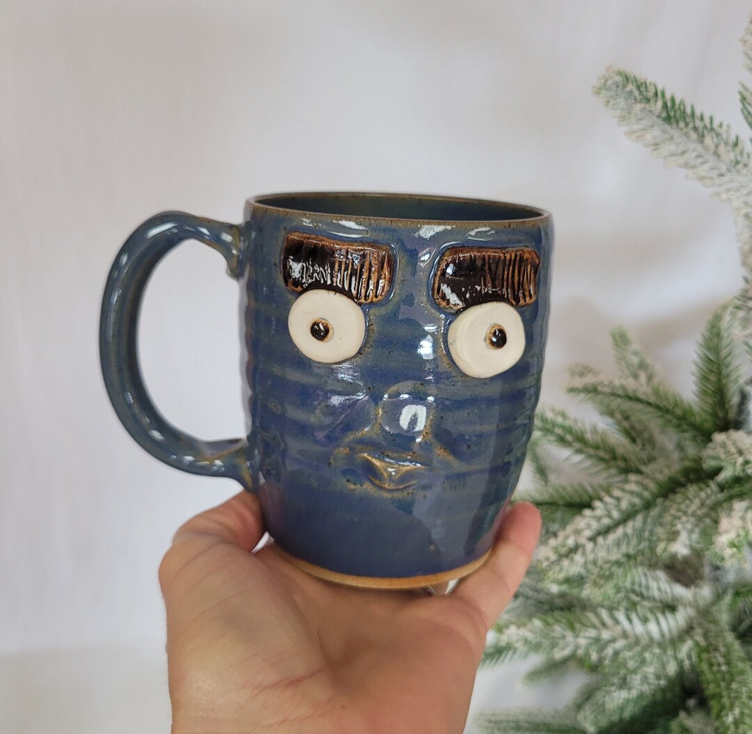 Nelson Studio Ug Chug Face Mug. Funny Coffee Cups and Mugs. Traditional ...