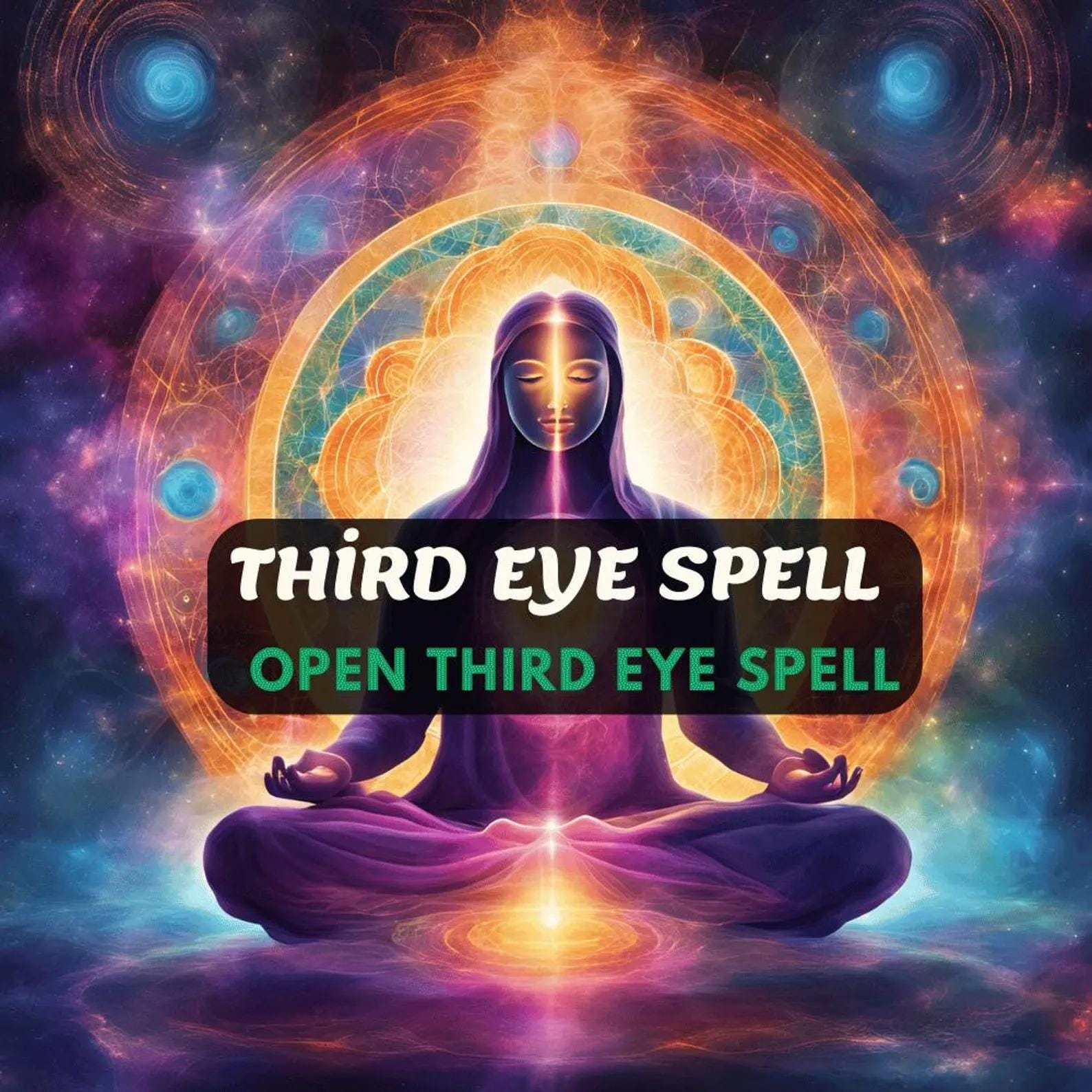 Third Eye Opening Spell, 3rd Eye Activation Spell, Hidden Abilities ...