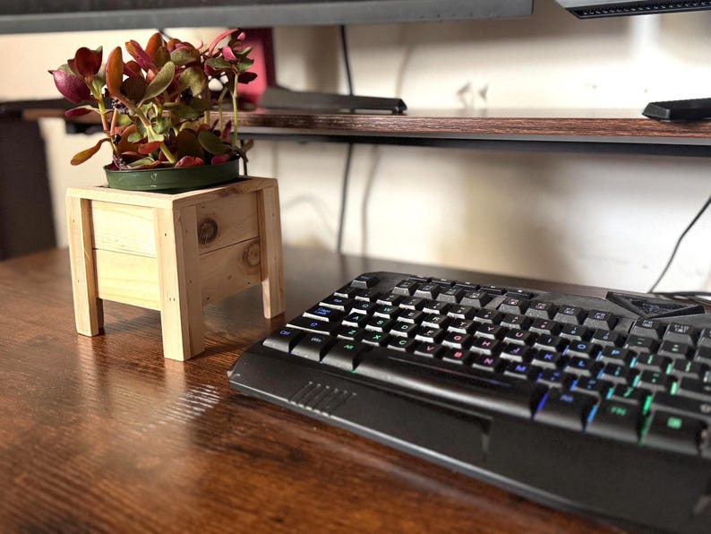 Mini Cedar Planter Box - Etsy