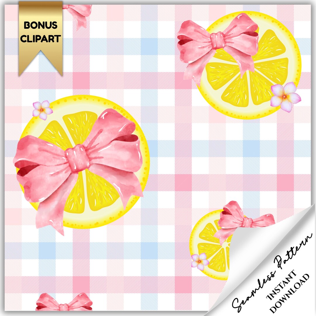 Summer Checkered Seamless Pattern Repeating File for Fabric Sublimation ...