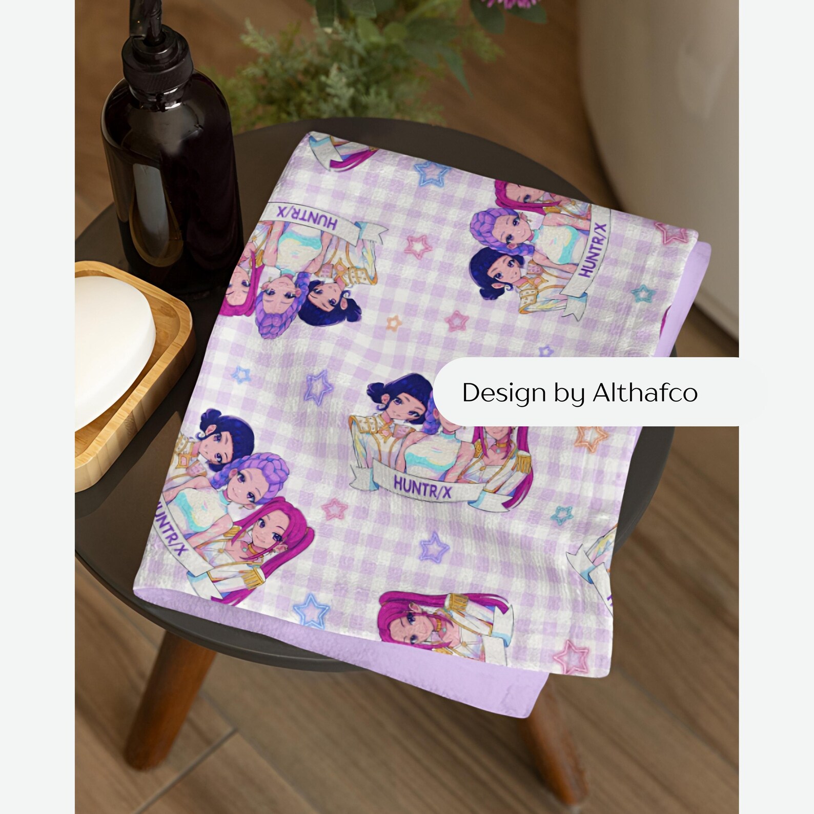 Huntrix Inspired Seamless Pattern, Kpop Hunters Seamless Pattern, Demon ...