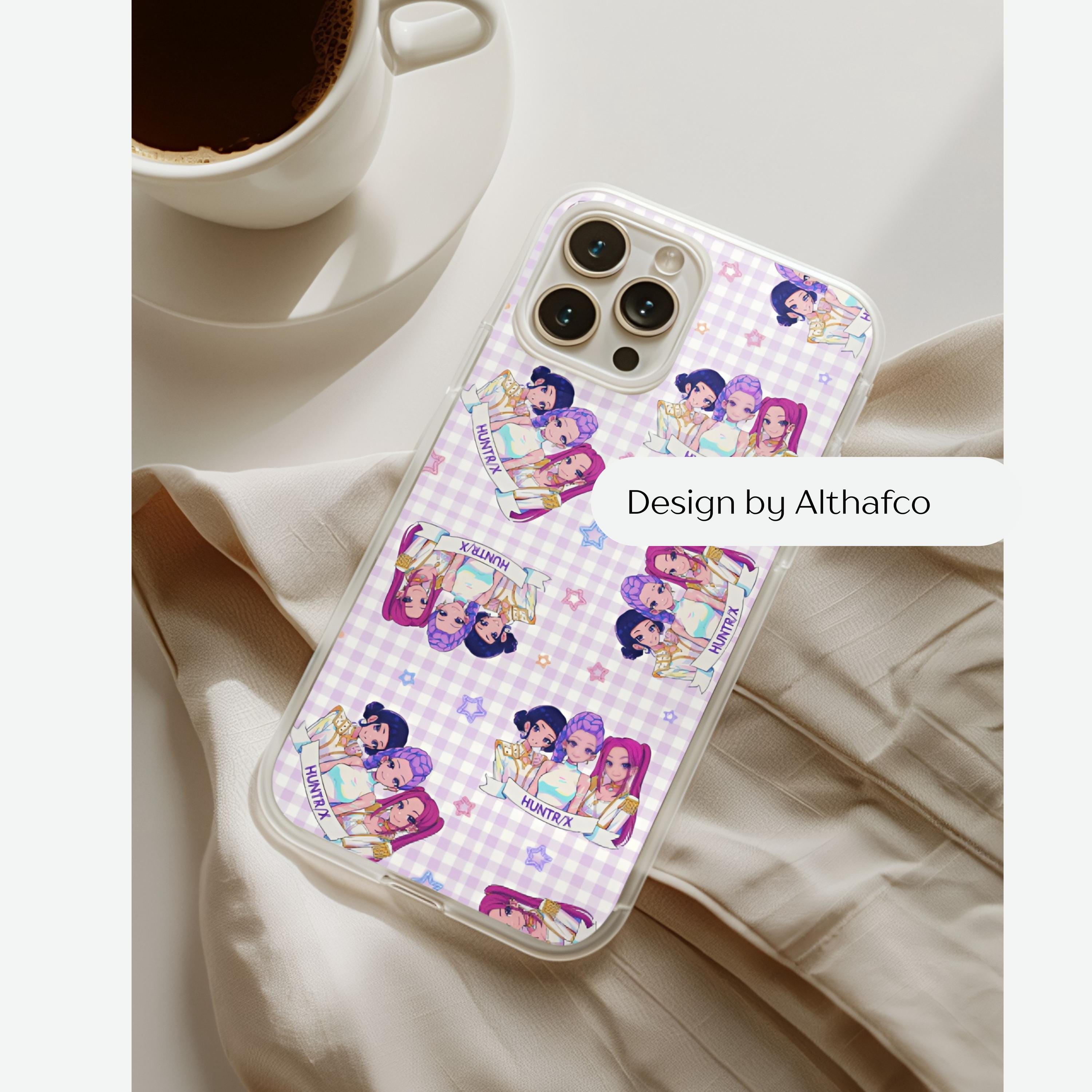 Huntrix Inspired Seamless Pattern, Kpop Hunters Seamless Pattern, Demon ...